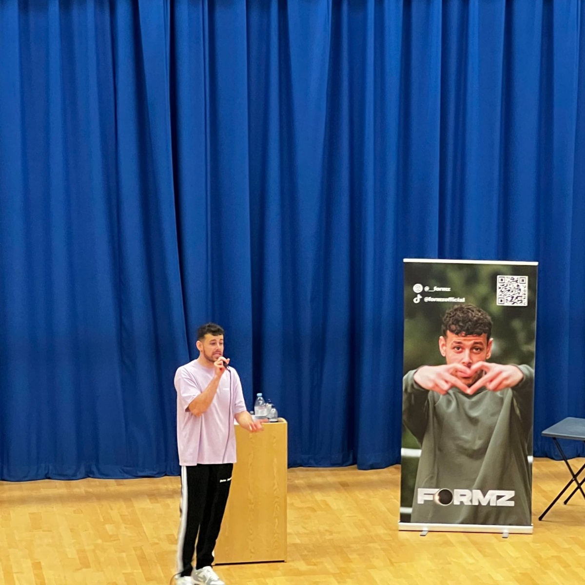 The Aylesbury Vale Academy - Recent Visit to AVA by Popular Rapper Formz