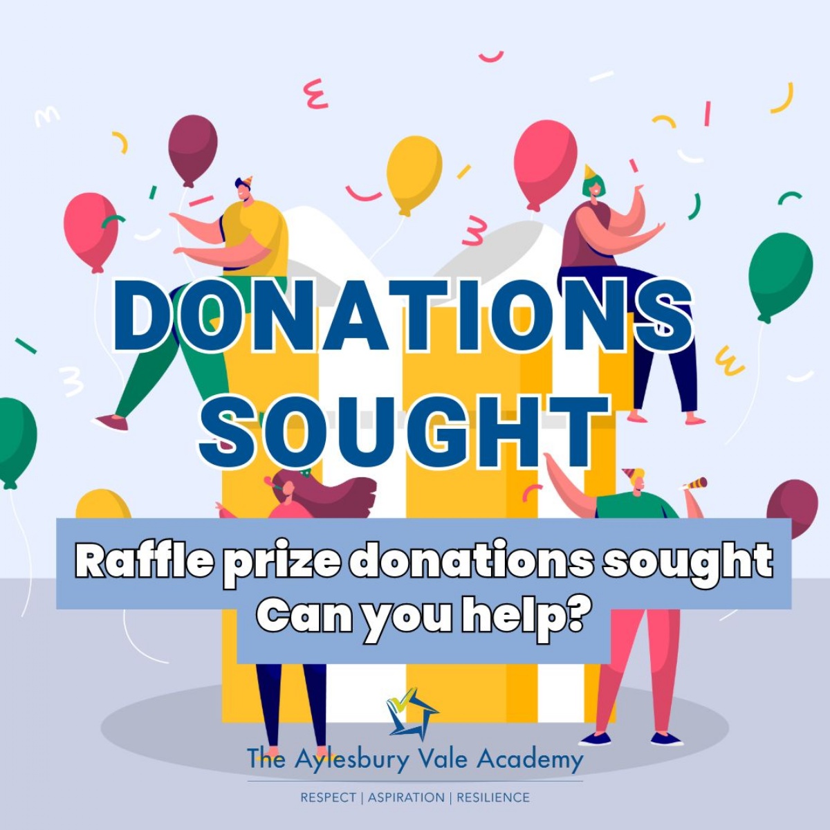The Aylesbury Vale Academy - Raffle Prize Donations Sought