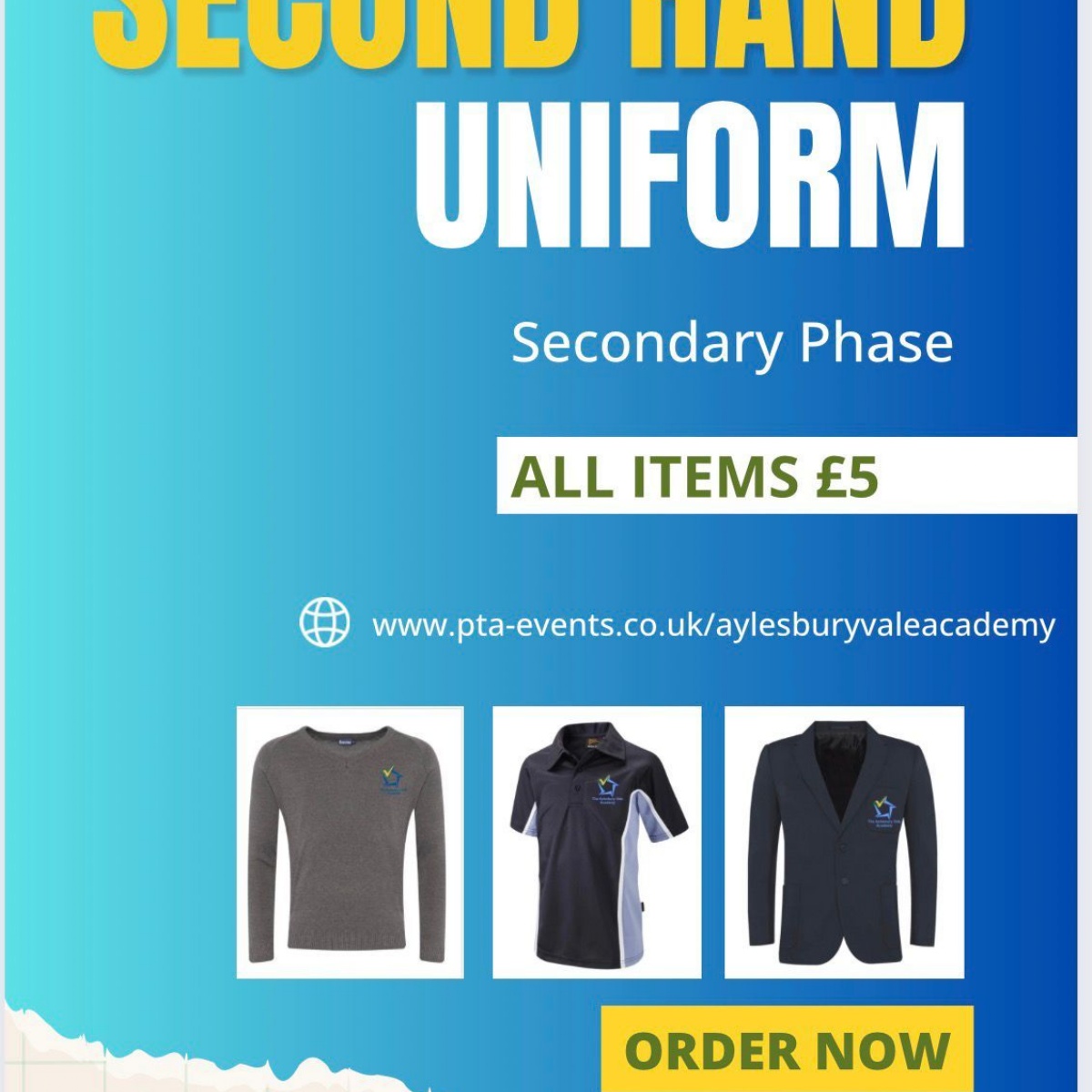 The Aylesbury Vale Academy - PTA Secondhand Uniform Shop (Secondary)