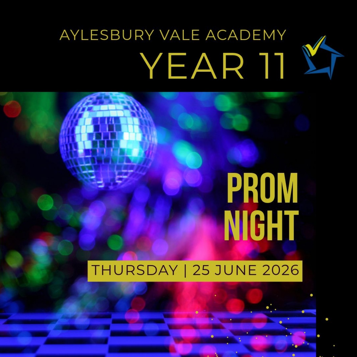 The Aylesbury Vale Academy - Year 11 Prom - Final Payment Due Monday 21 ...